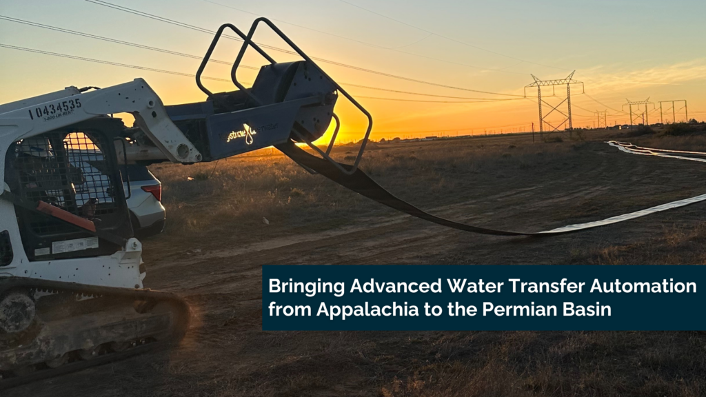 Bringing Advanced Water Transfer Automation from Appalachia to the ...